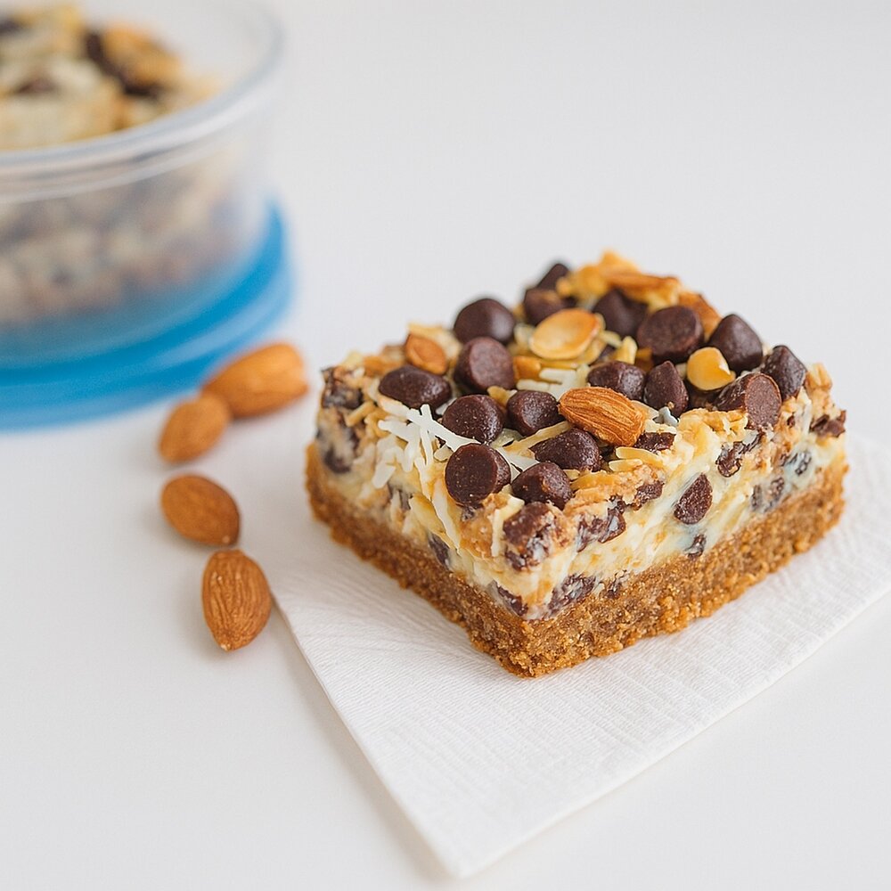 Trail Mix Cookie Bars